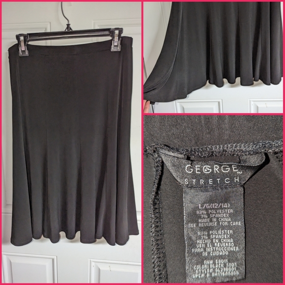 George | Skirts | Ladies Black Skirt George Brand | Poshmark